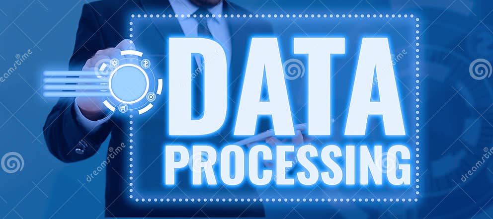 Writing Displaying Text Data Processing. Internet Concept Collection and Manipulation of Items ...