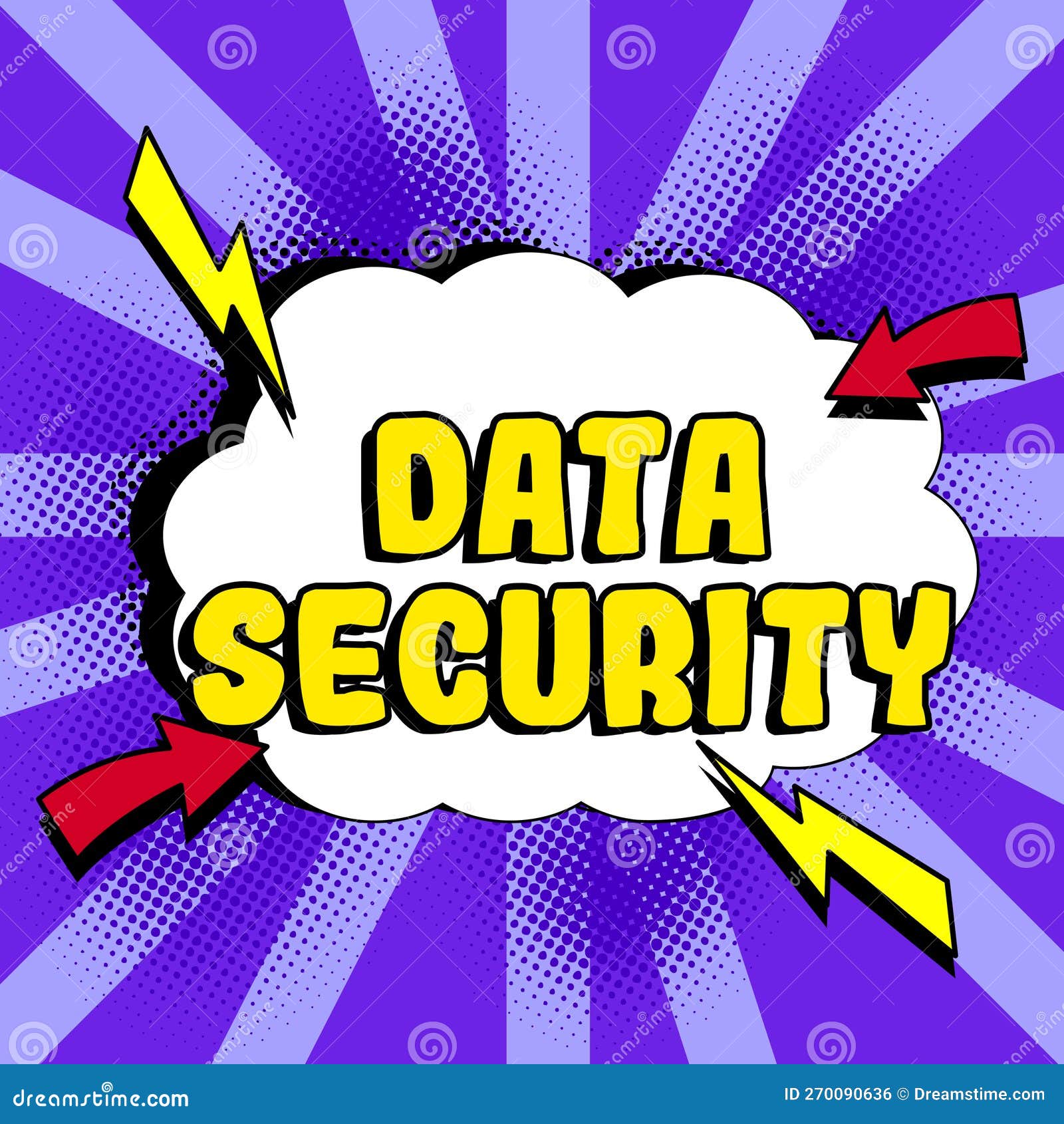 Text Showing Inspiration Data Security. Business Concept ...