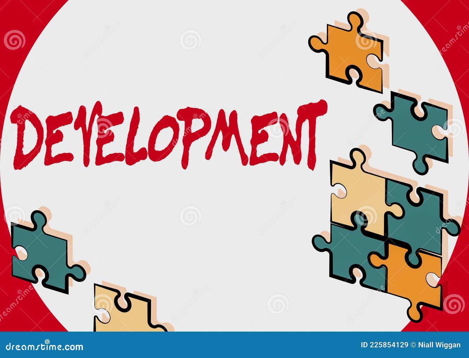Text Sign Showing Development. Conceptual Photo a Cycle in Which ...