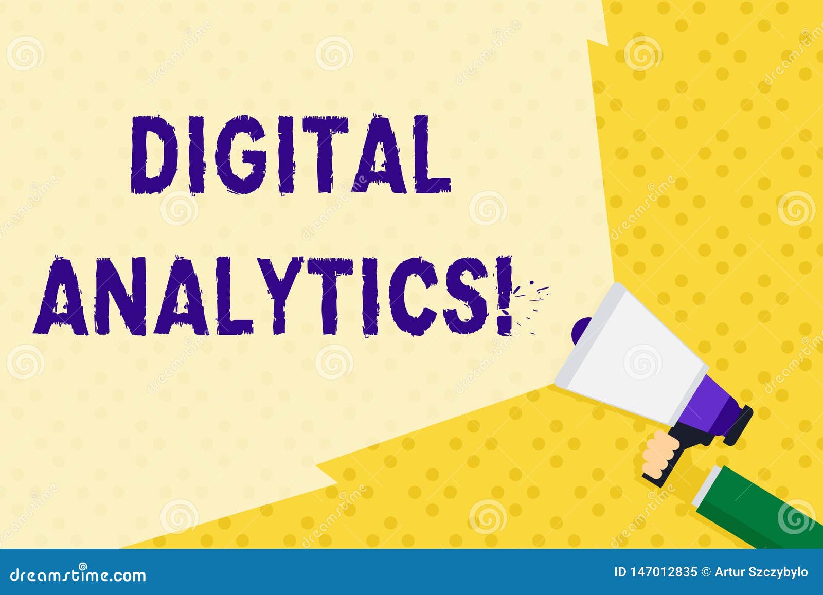 Text Sign Showing Digital Analytics. Conceptual Photo the Analysis of ...