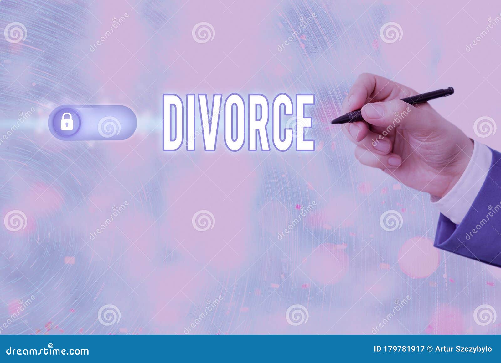 Text Sign Showing Divorce Conceptual Photo Legal Dissolution Of