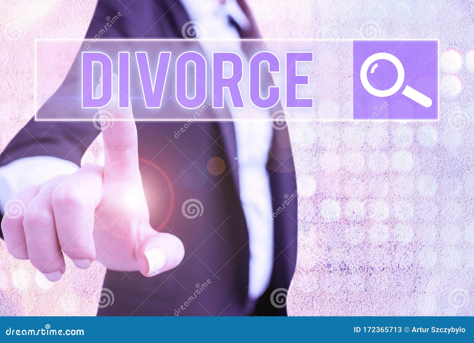 Text Sign Showing Divorce Conceptual Photo Legal Dissolution Of