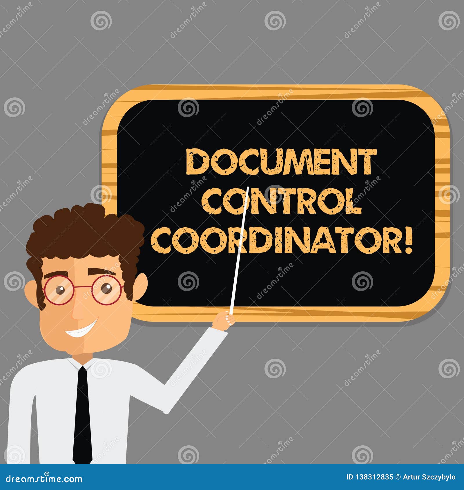 Text Sign Showing Document Control Coordinator. Conceptual Photo ...