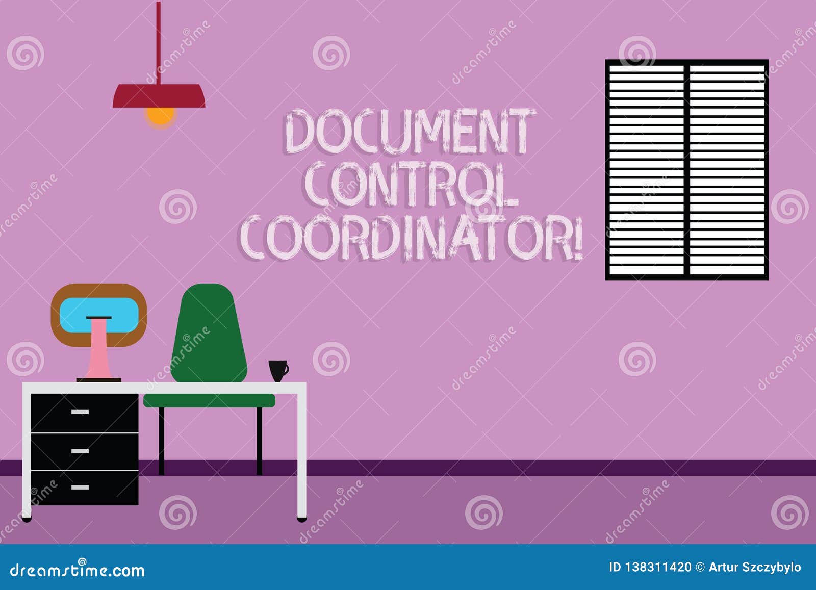 Text Sign Showing Document Control Coordinator. Conceptual Photo ...