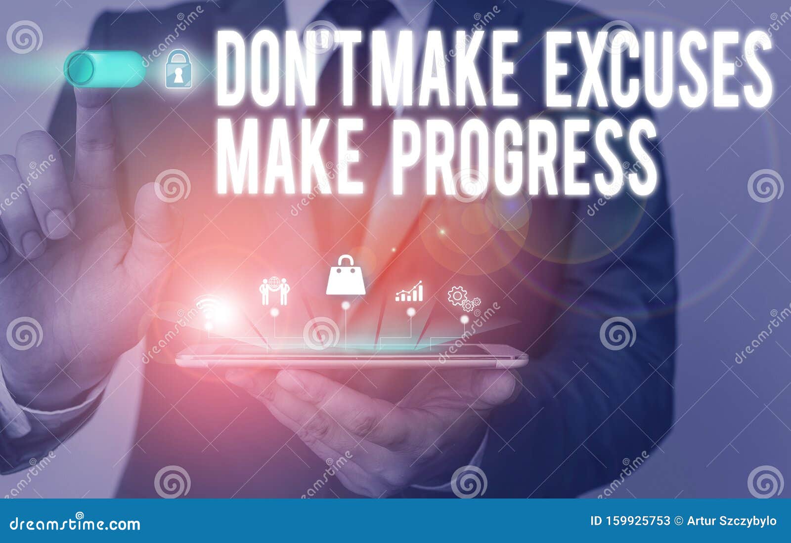 Text Sign Showing Don T Make Excuses Make Progress. Conceptual Photo ... Text Sign Showing Don T Make Excuses Make Progress. Conceptual Photo ...