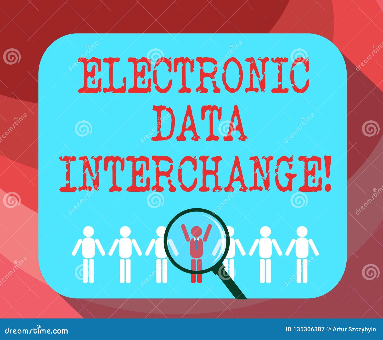 Text Sign Showing Electronic Data Interchange. Conceptual Photo ...