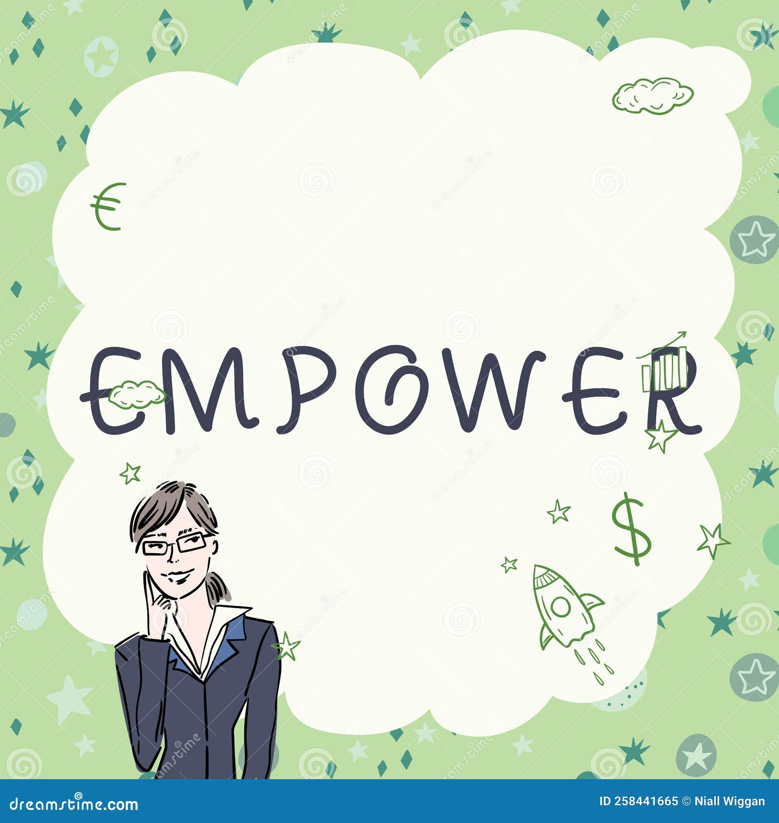 Conceptual Display Empower. Word for To Give Power or Authority To ... Conceptual Display Empower. Word for To Give Power or Authority To ...