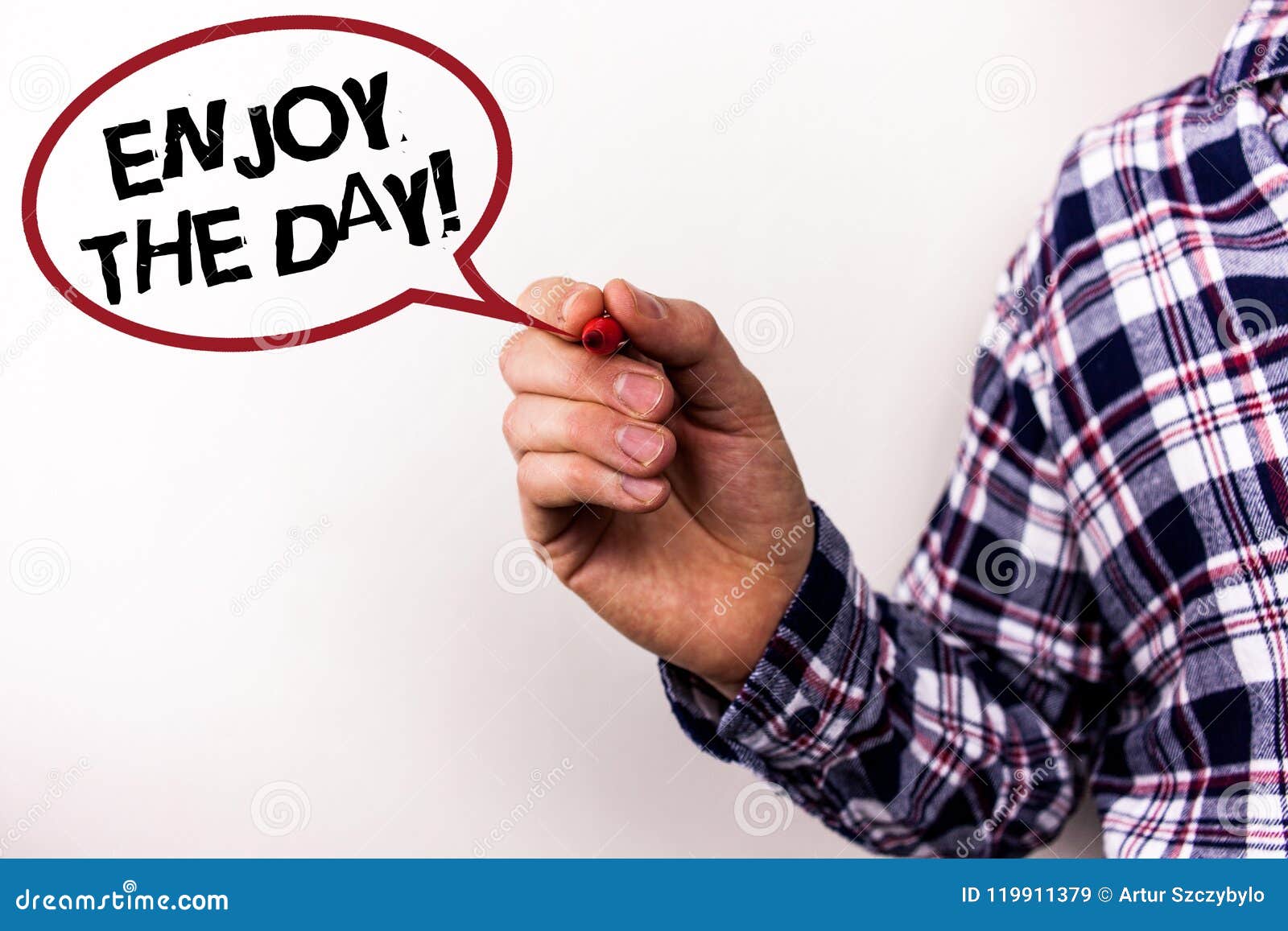 Text Sign Showing Enjoy The Day Motivational Call. Conceptual Photo ... Text Sign Showing Enjoy The Day Motivational Call. Conceptual Photo ...