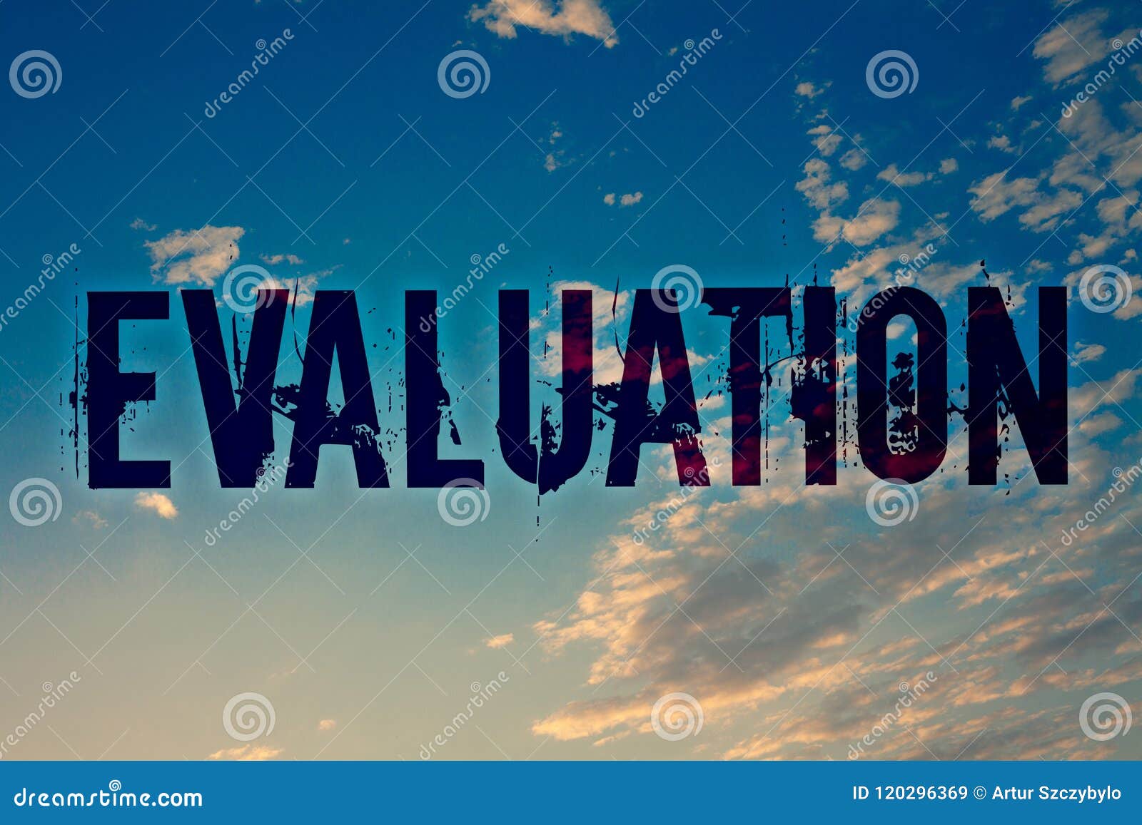 Text Sign Showing Evaluation. Conceptual Photo Judgment Feedback ...