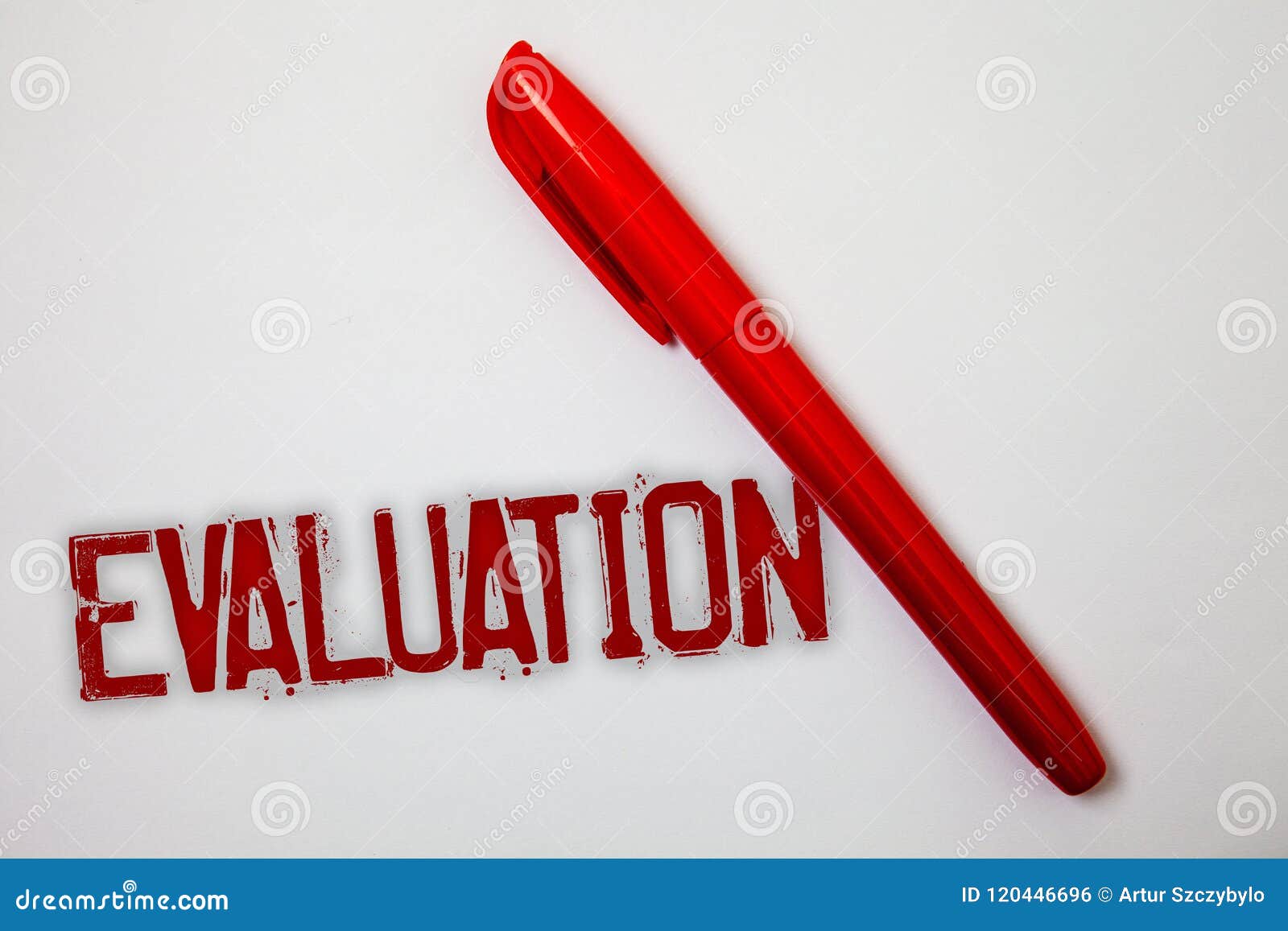 Text Sign Showing Evaluation. Conceptual Photo Judgment Feedback ...