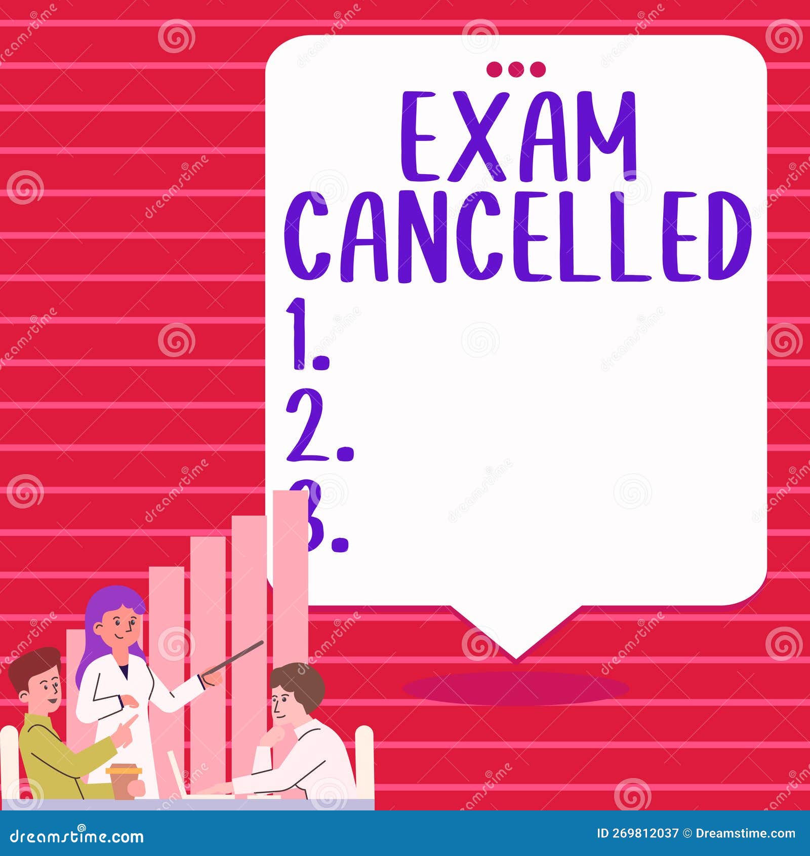 Text Sign Showing Exam Cancelled. Conceptual Photo the Precise ... Text Sign Showing Exam Cancelled. Conceptual Photo the Precise ...