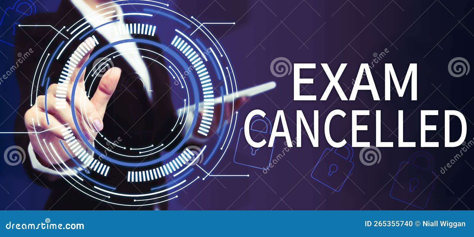 Text Sign Showing Exam Cancelled. Word for the Precise Predictions and ... Text Sign Showing Exam Cancelled. Word for the Precise Predictions and ...