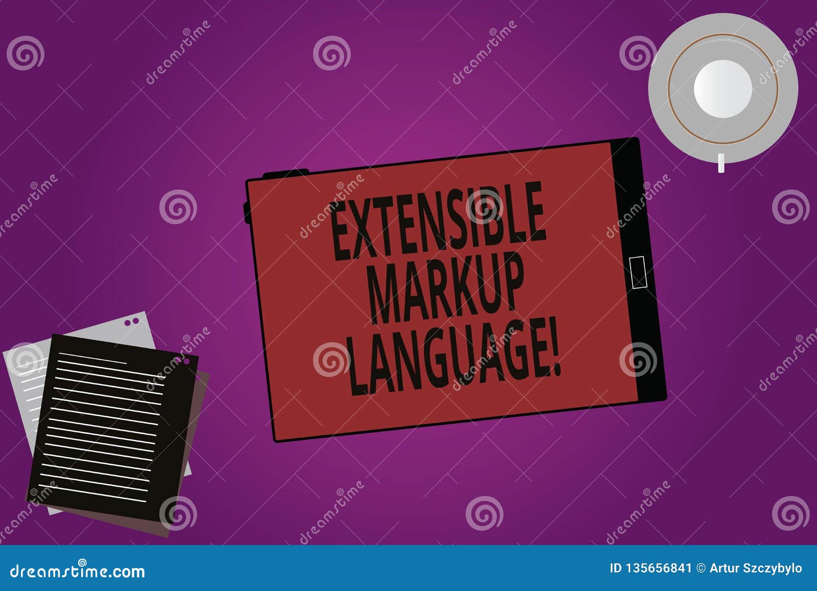 Text Sign Showing Extensible Markup Language. Conceptual Photo Computer ...