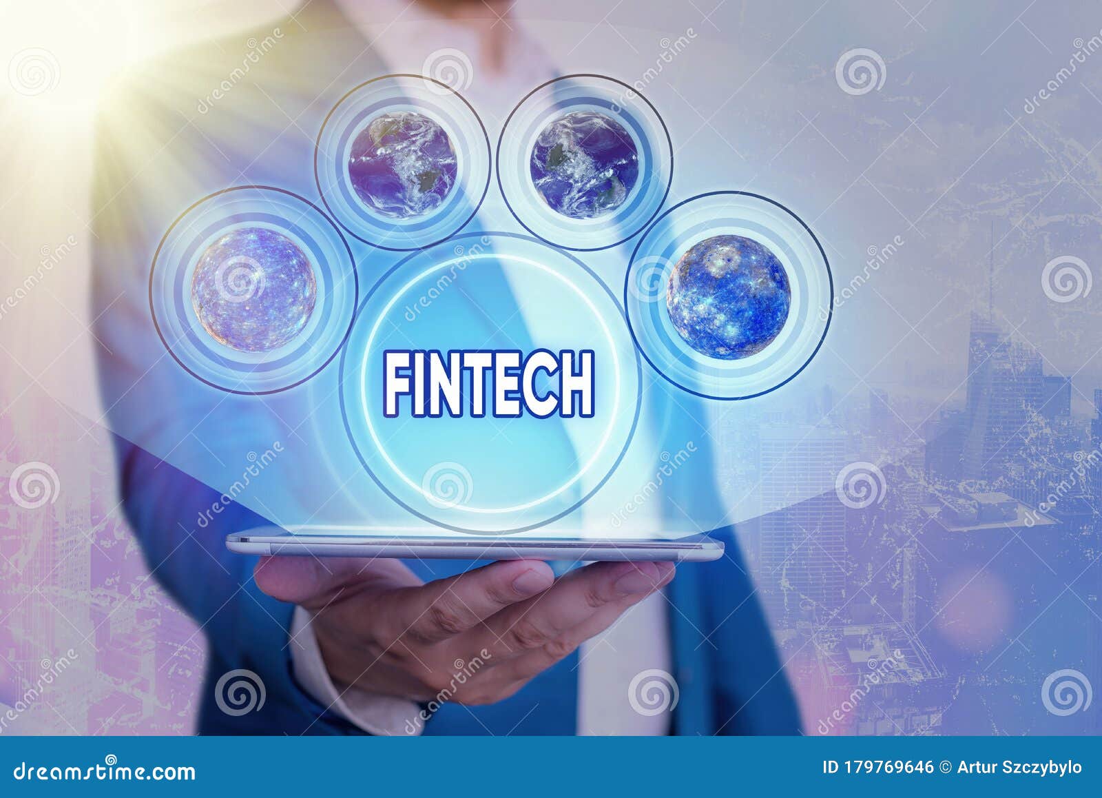 Text Sign Showing Fintech. Conceptual Photo Computer Programs and Other ...