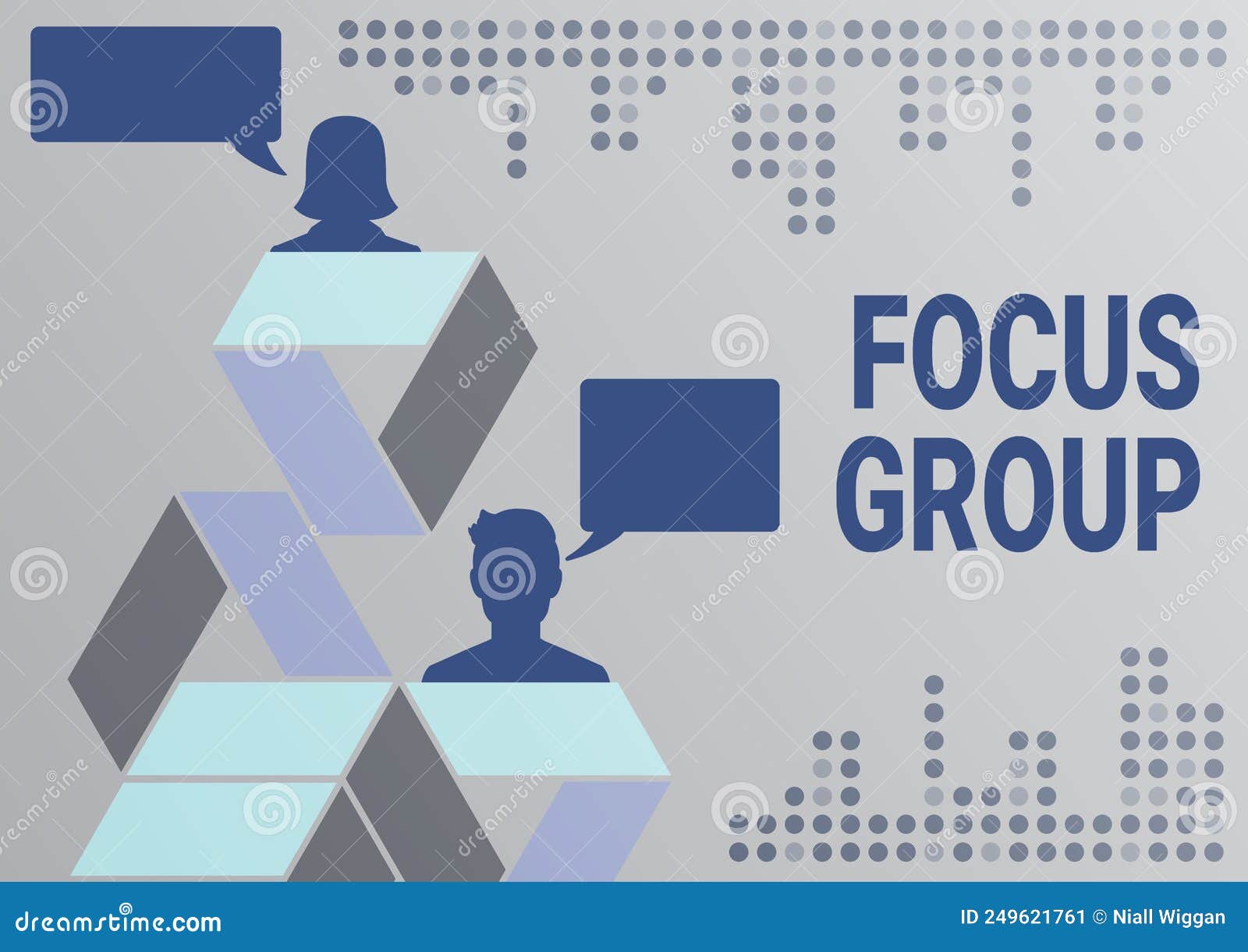 Text Sign Showing Focus Group Word Written On Showing Assembled To