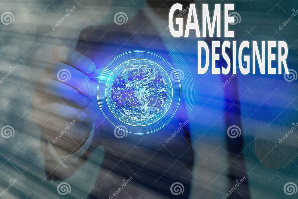 Text Sign Showing Game Designer. Conceptual Photo Campaigner Pixel Scripting Programmers ...
