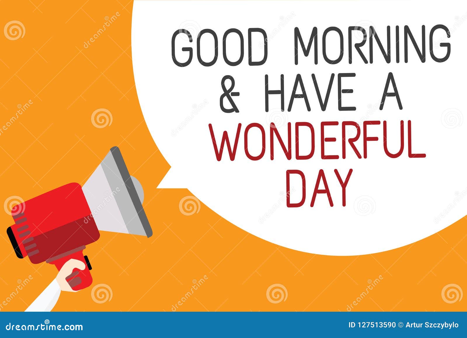 Text Sign Showing Good Morningand Have A Wonderful Day Conceptual Photo Greeting Someone In