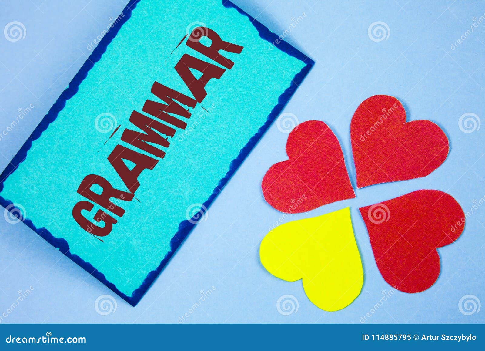 Text Sign Showing Grammar. Conceptual Photo System and Structure of a ...