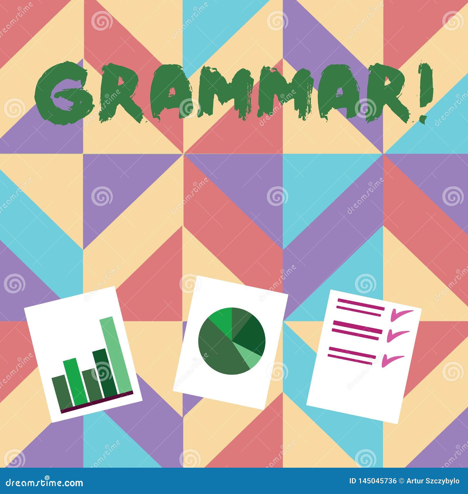 Text Sign Showing Grammar. Conceptual Photo Whole System Structure ...