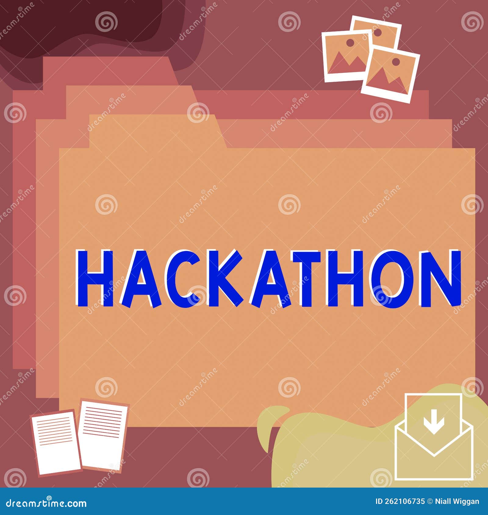 Text Showing Inspiration Hackathon. Business Concept Event Where Large ... Text Showing Inspiration Hackathon. Business Concept Event Where Large ...