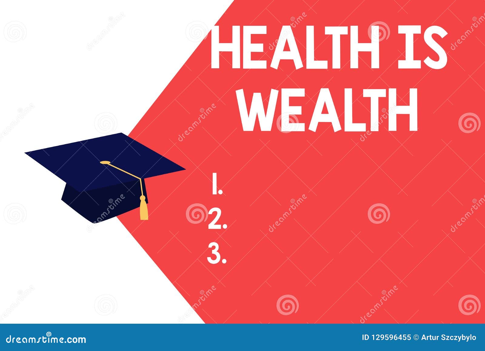 Text Sign Showing Health Is Wealth Conceptual Photo Being Healthy Is