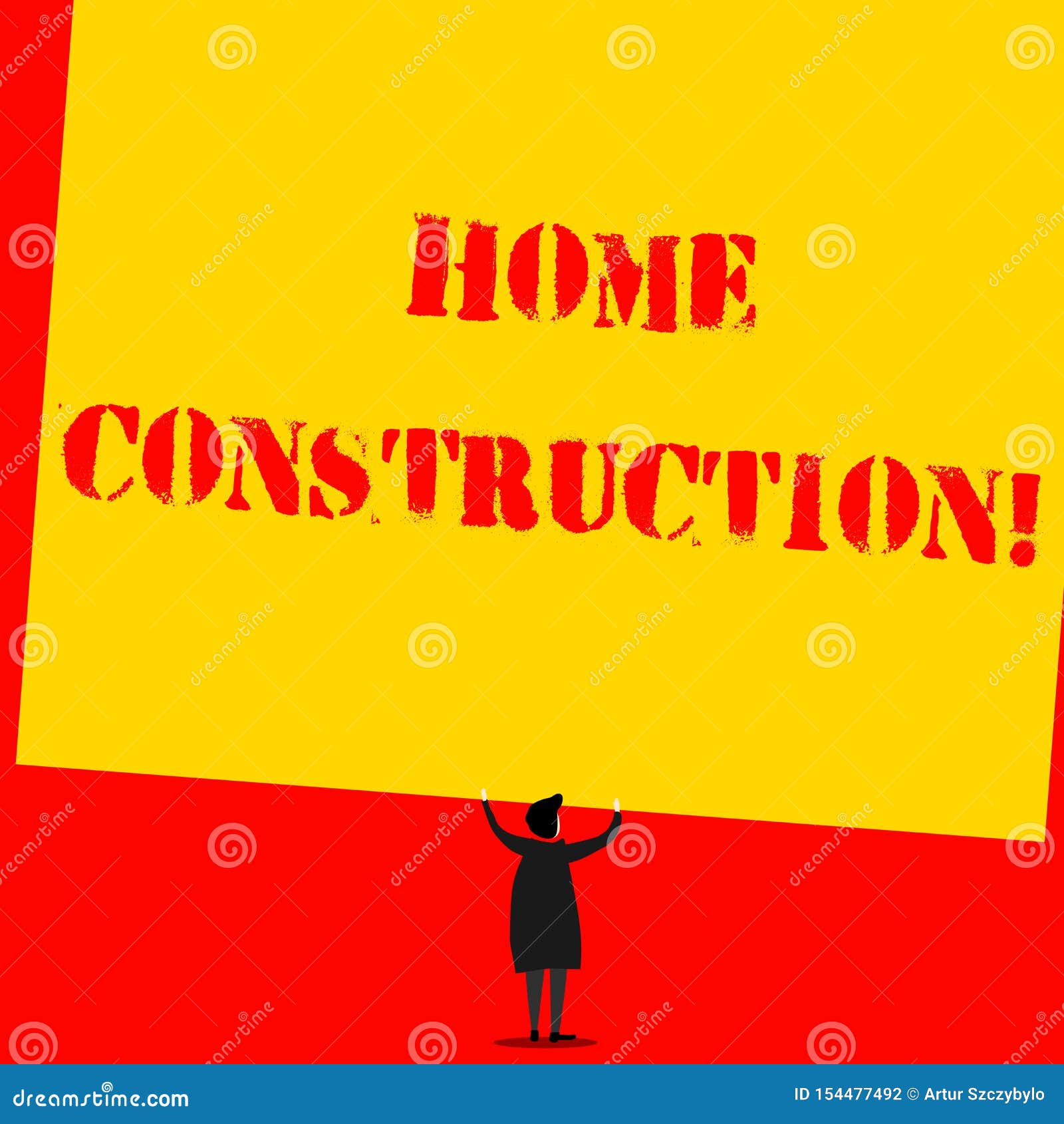 Text Sign Showing Home Construction. Conceptual Photo the Process of ...