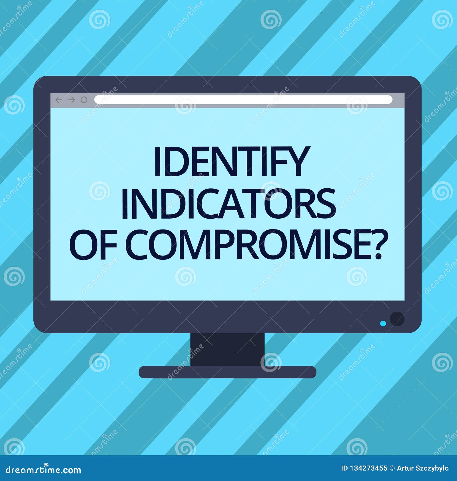 Text Sign Showing Identify Indicators of Compromise. Conceptual Photo ...