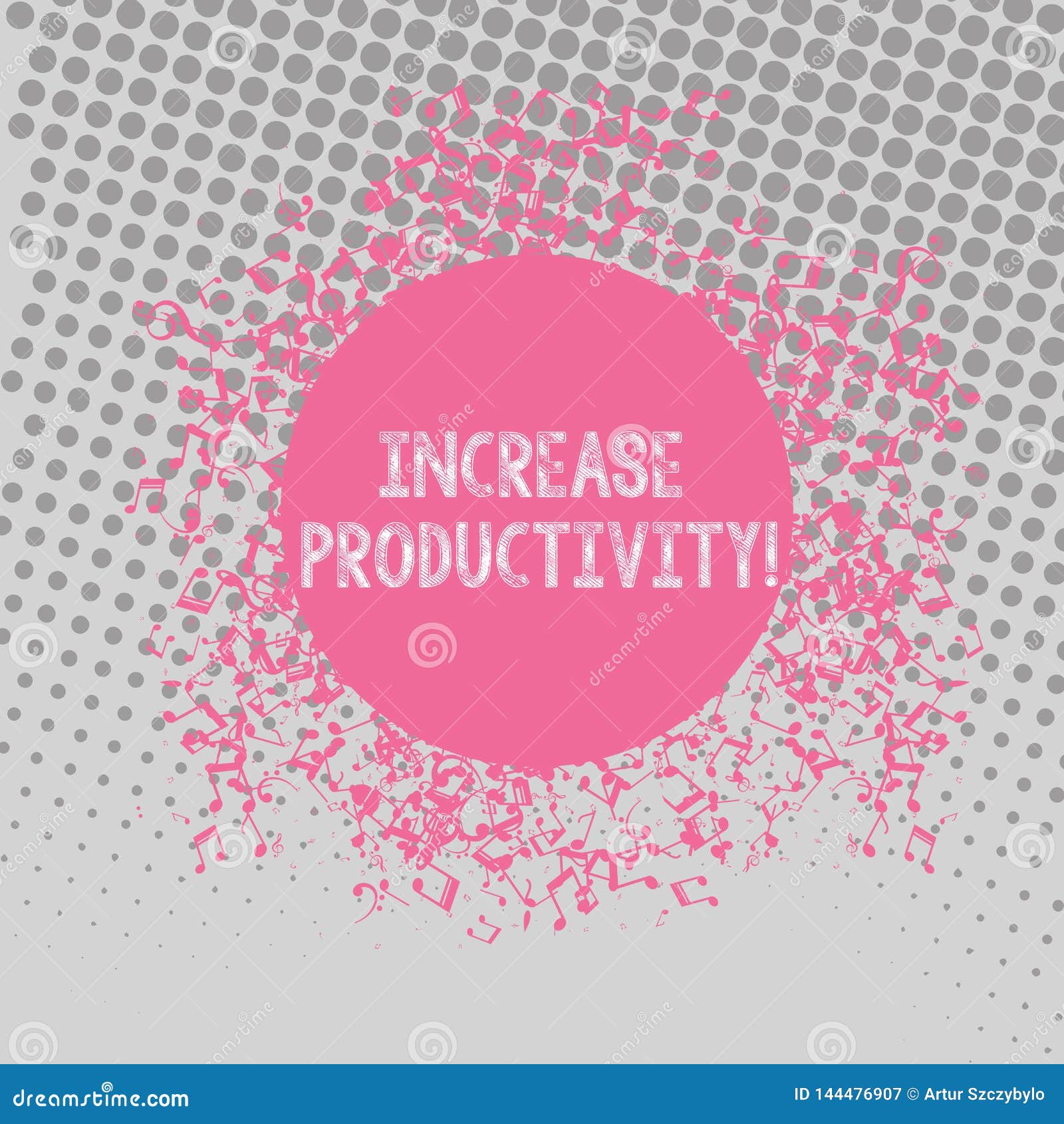 Text Sign Showing Increase Productivity. Conceptual Photo Improve the ...