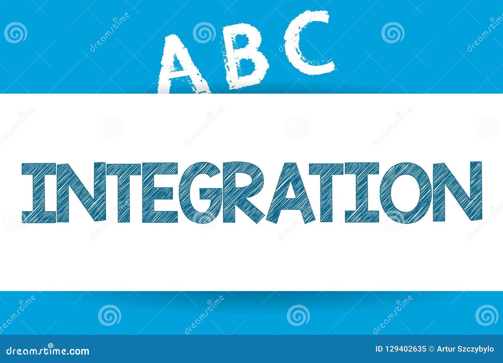 Text Sign Showing Integration. Conceptual Photo Action or Process ...