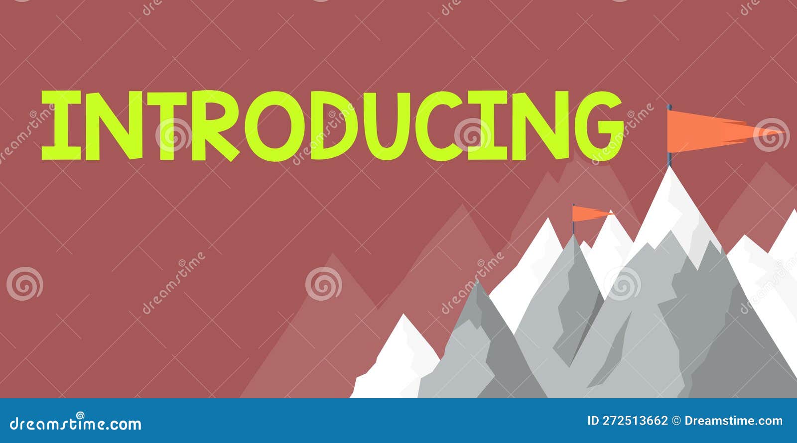 Conceptual Caption Introducing. Business Showcase Presenting a Topic or ...