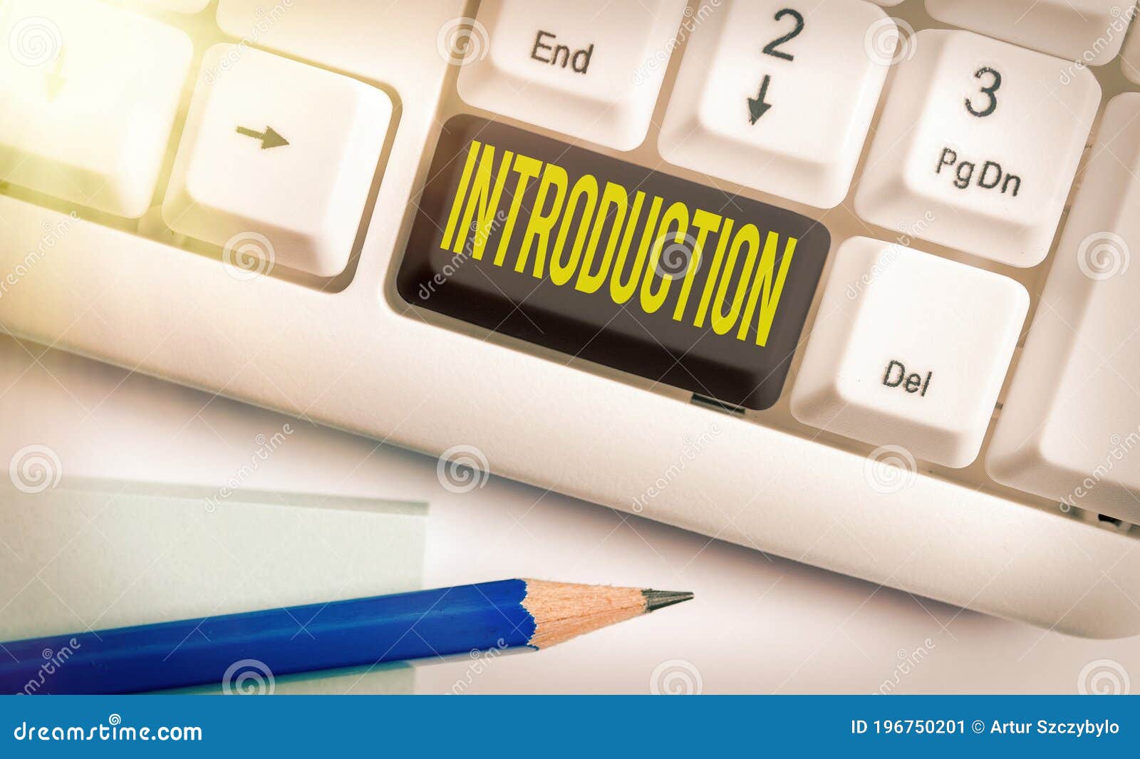 Text Sign Showing Introduction. Conceptual Photo Act or Process of ...