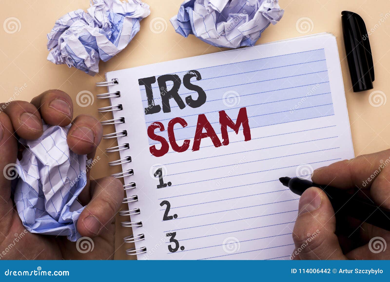 Text Sign Showing Irs Scam. Conceptual Photo Warning Scam Fraud Tax ... Text Sign Showing Irs Scam. Conceptual Photo Warning Scam Fraud Tax ...
