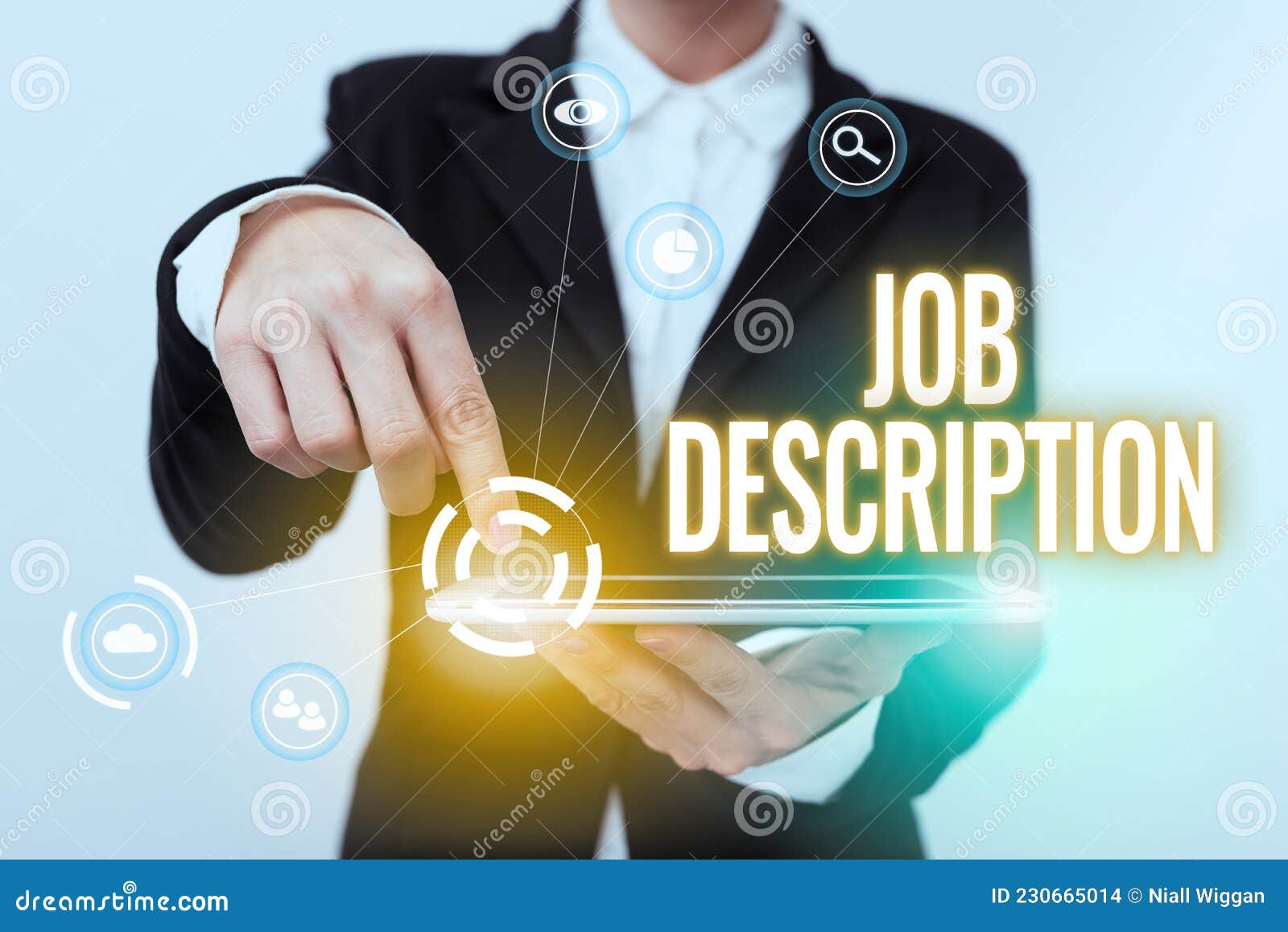 Text Sign Showing Job Description. Business Concept a Document that ...