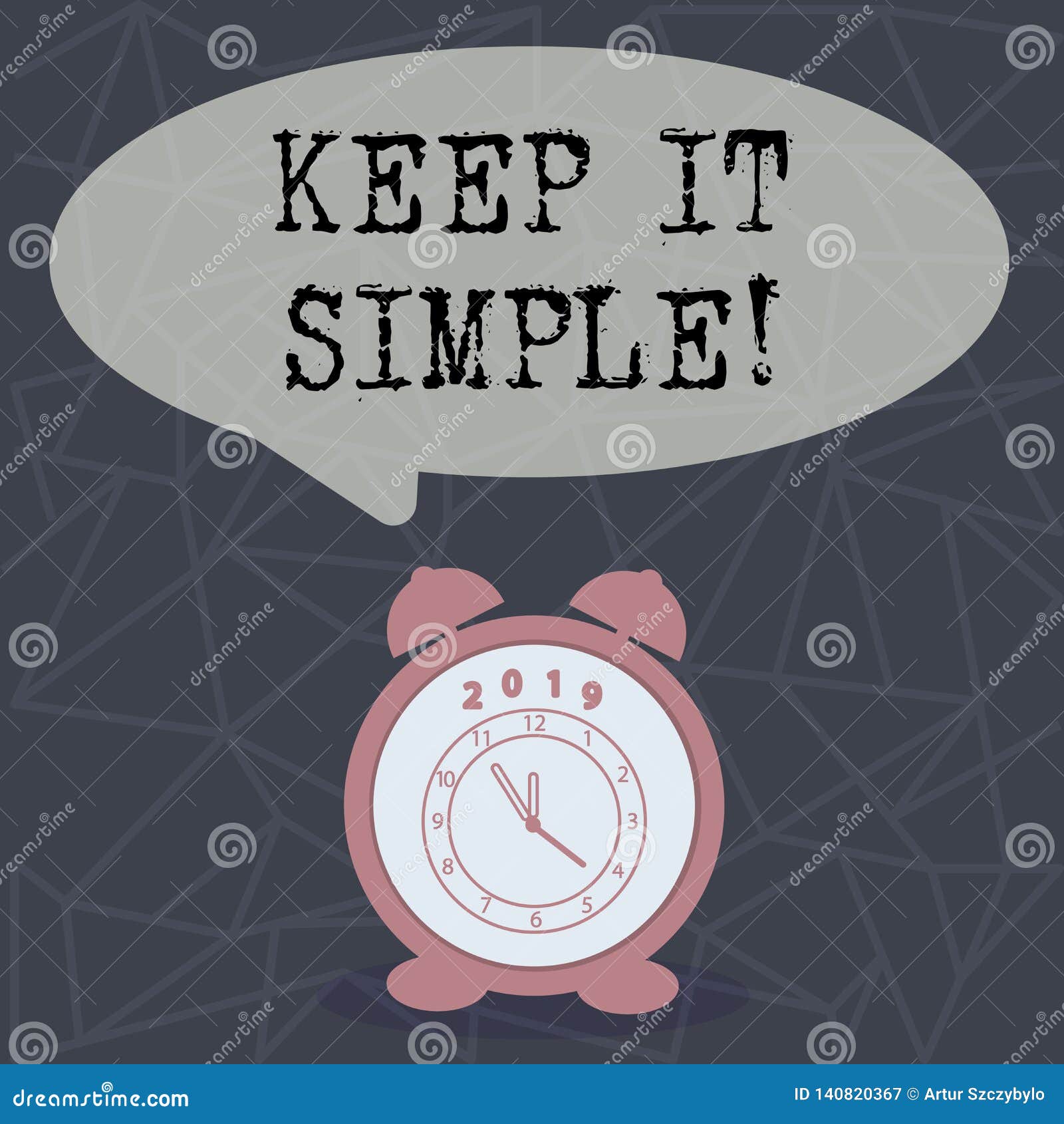 Text Sign Showing Keep it Simple. Conceptual Photo Simplify Things Easy ...