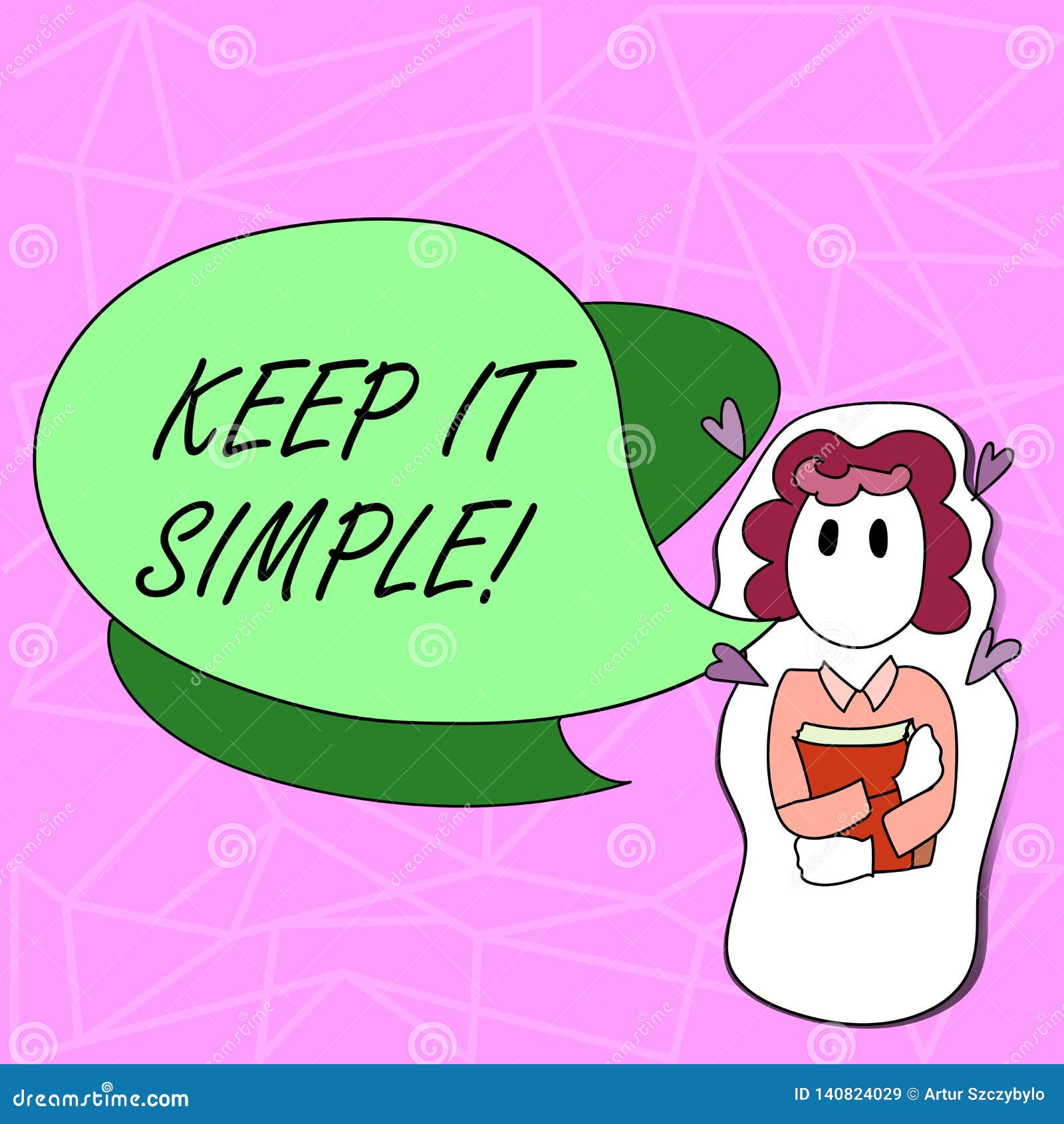 Text Sign Showing Keep it Simple. Conceptual Photo Simplify Things Easy ...