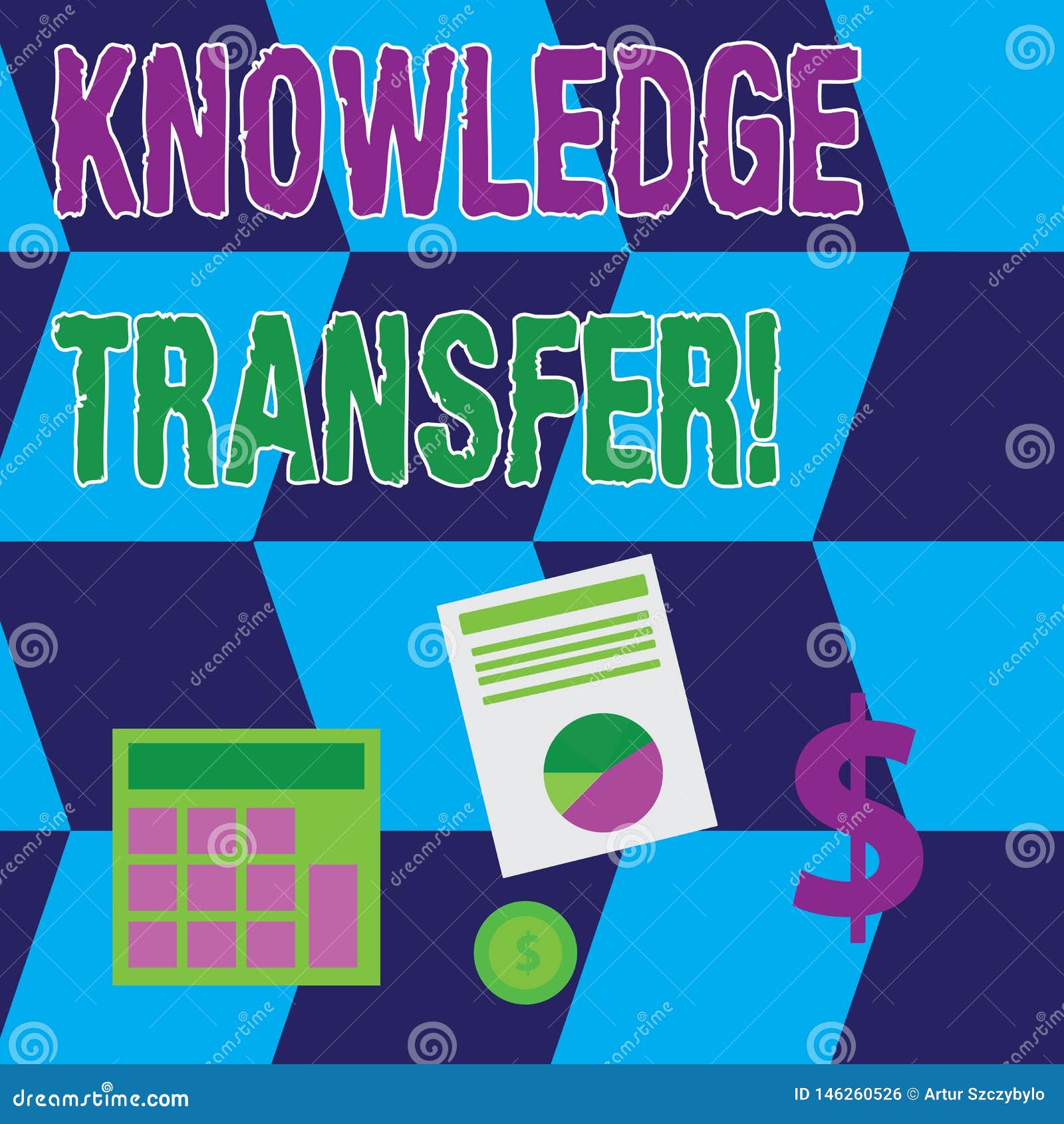 Text Sign Showing Knowledge Transfer. Conceptual Photo Sharing or ...