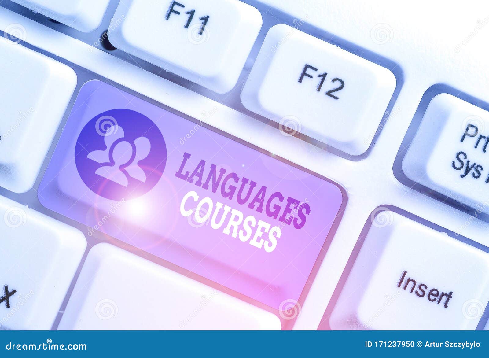 Text Sign Showing Languages Courses. Conceptual Photo Set of Classes or ...