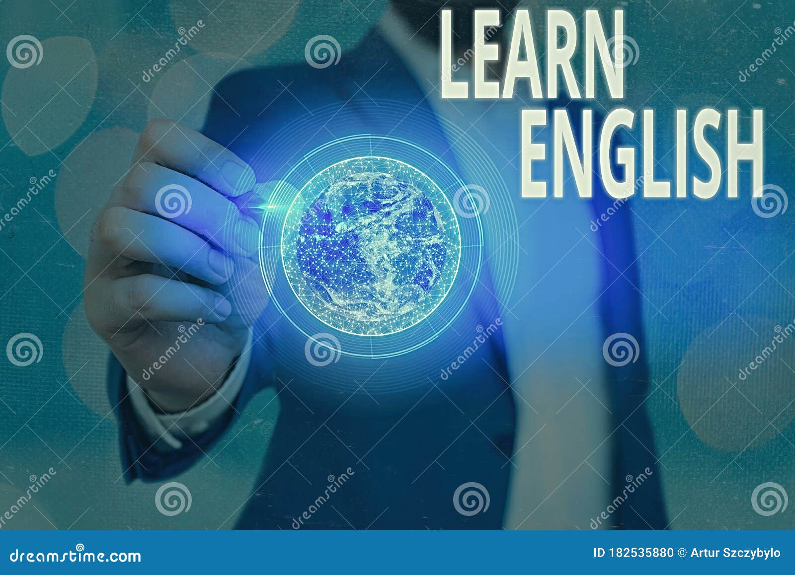 Text Sign Showing Learn English. Conceptual Photo Universal Language ...