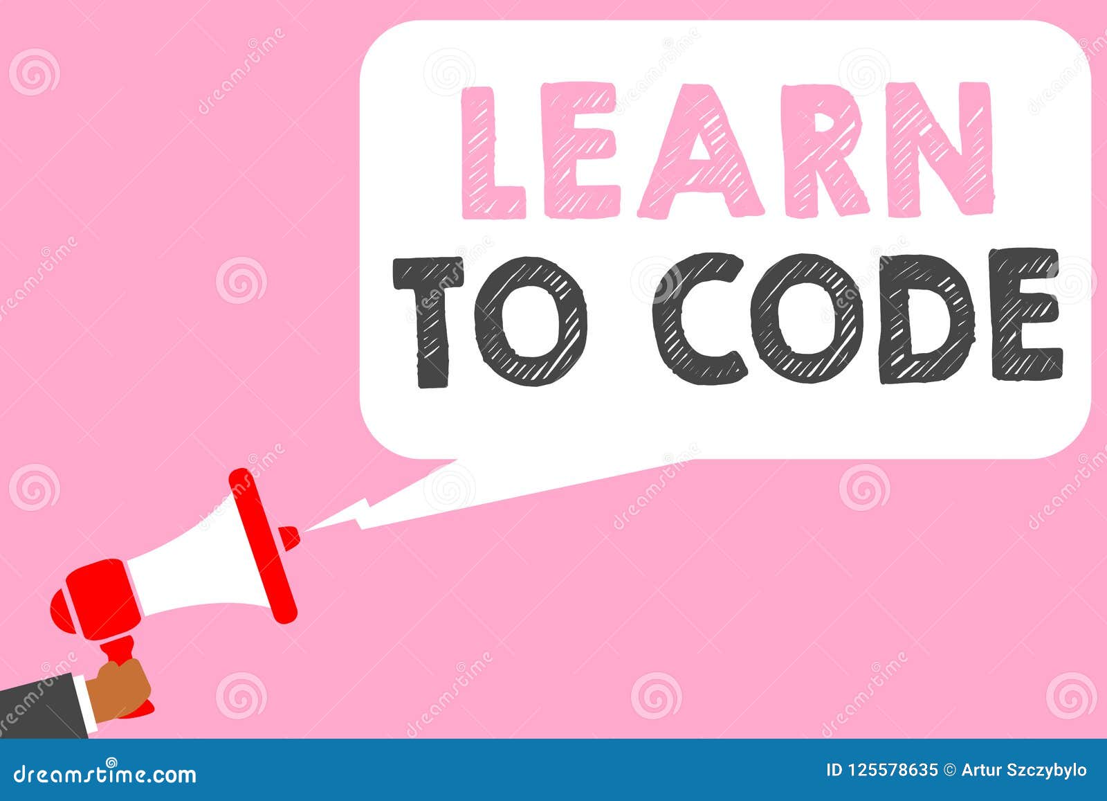Text Sign Showing Learn To Code. Conceptual Photo Learn To Write ...
