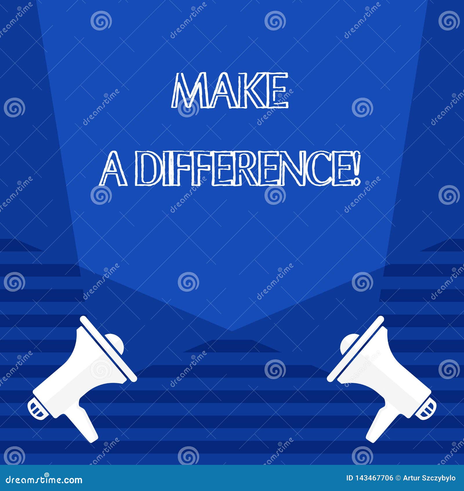 Text Sign Showing Make a Difference. Conceptual Photo Have Significant ...