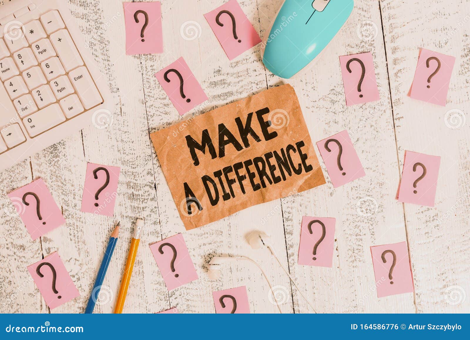 Text Sign Showing Make a Difference. Conceptual Photo Mark an Effect on ...