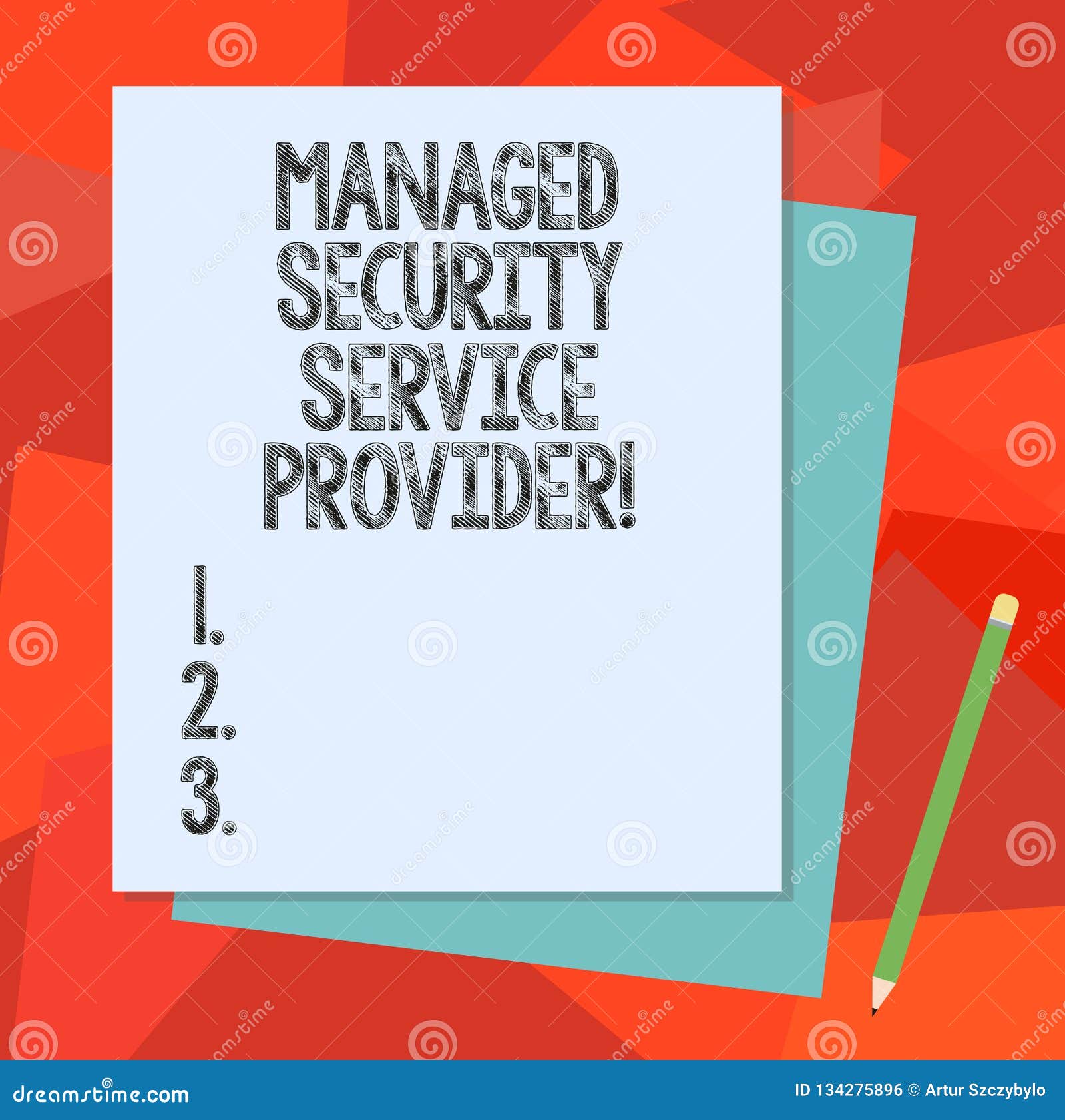 Text Sign Showing Managed Security Service Provider. Conceptual Photo ...