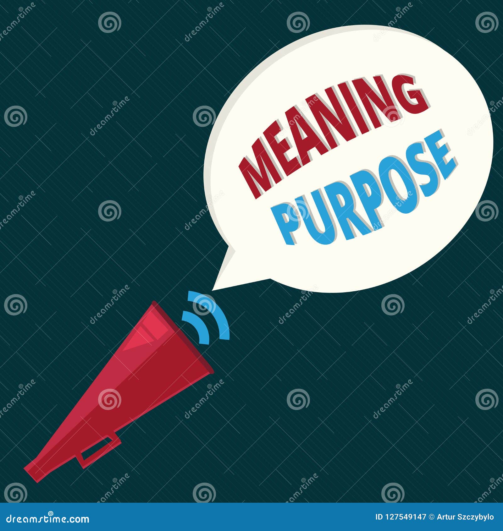 Text Sign Showing Meaning Purpose. Conceptual Photo the Reason for ...