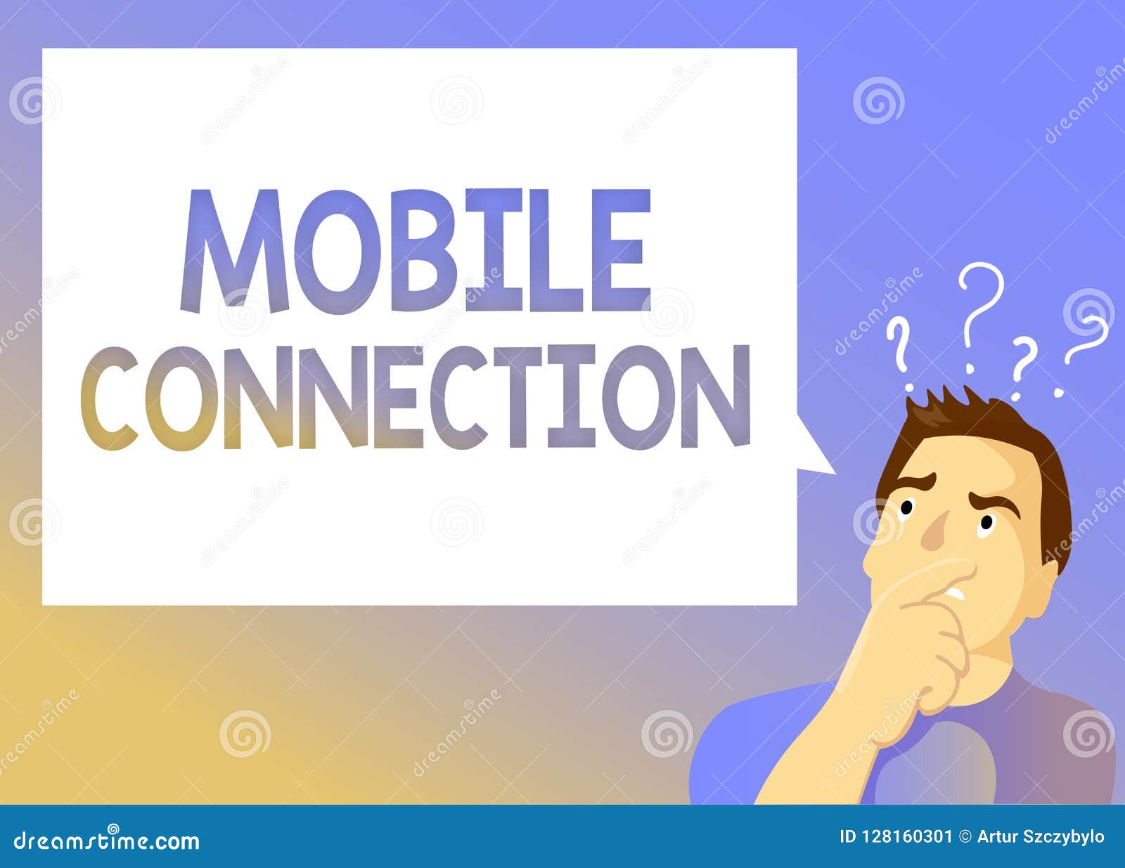 Text Sign Showing Mobile Connection. Conceptual Photo Secure Universal ...