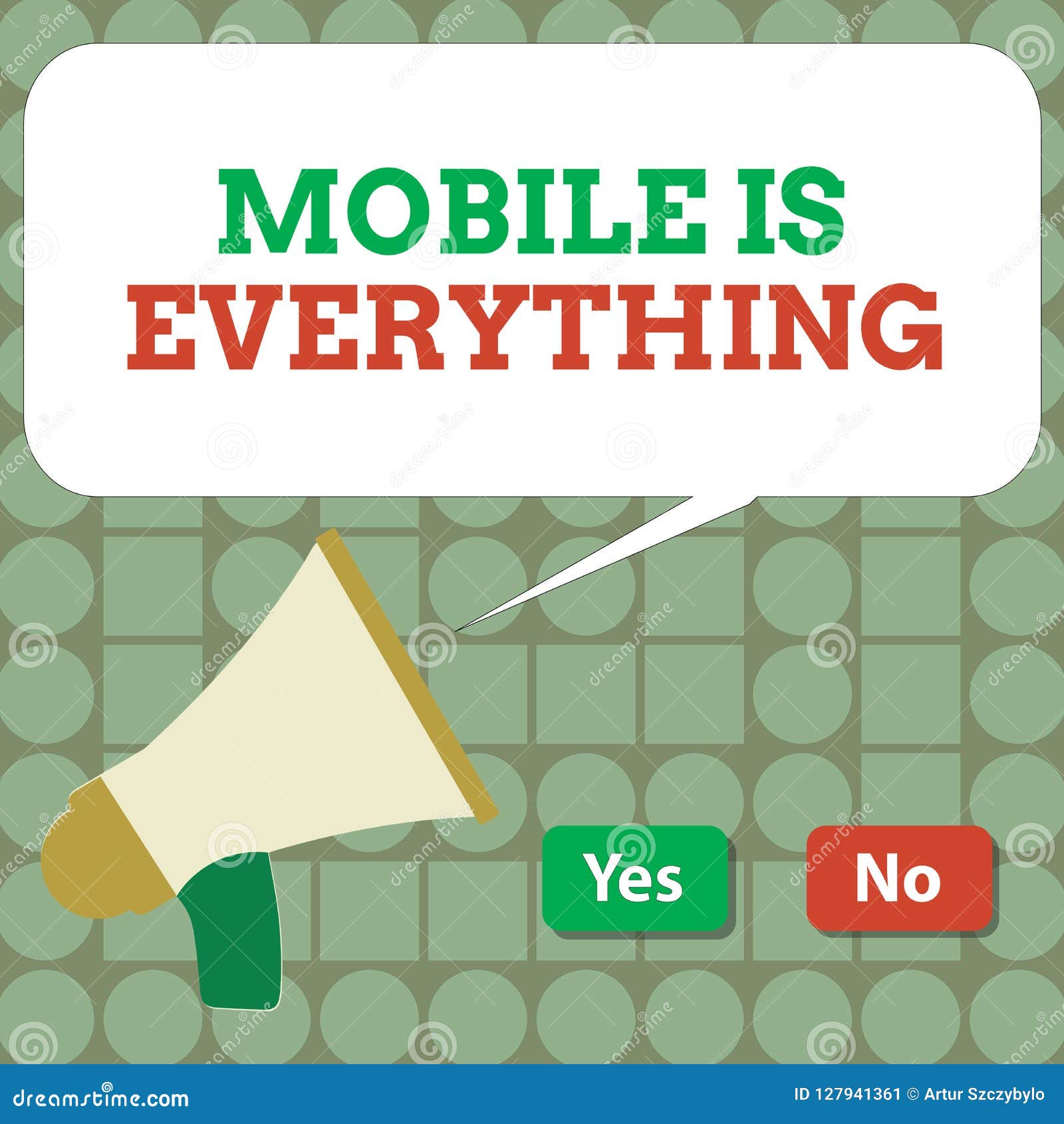 Text Sign Showing Mobile is Everything. Conceptual Photo Handheld ...