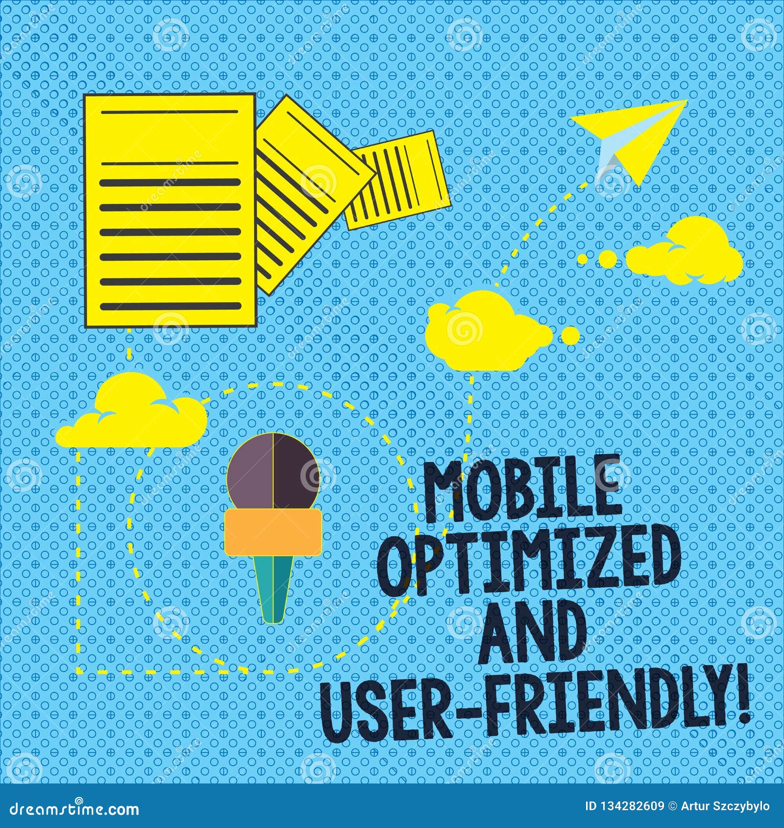 Text Sign Showing Mobile Optimized and User Friendly. Conceptual Photo ...