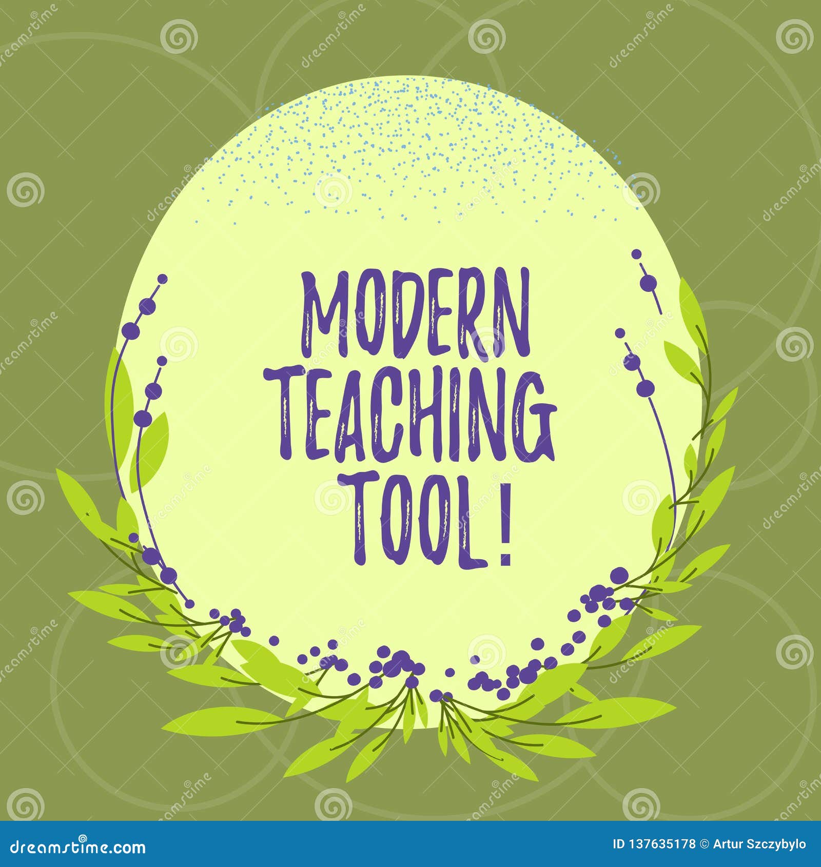 Text Sign Showing Modern Teaching Tool. Conceptual Photo Using ...