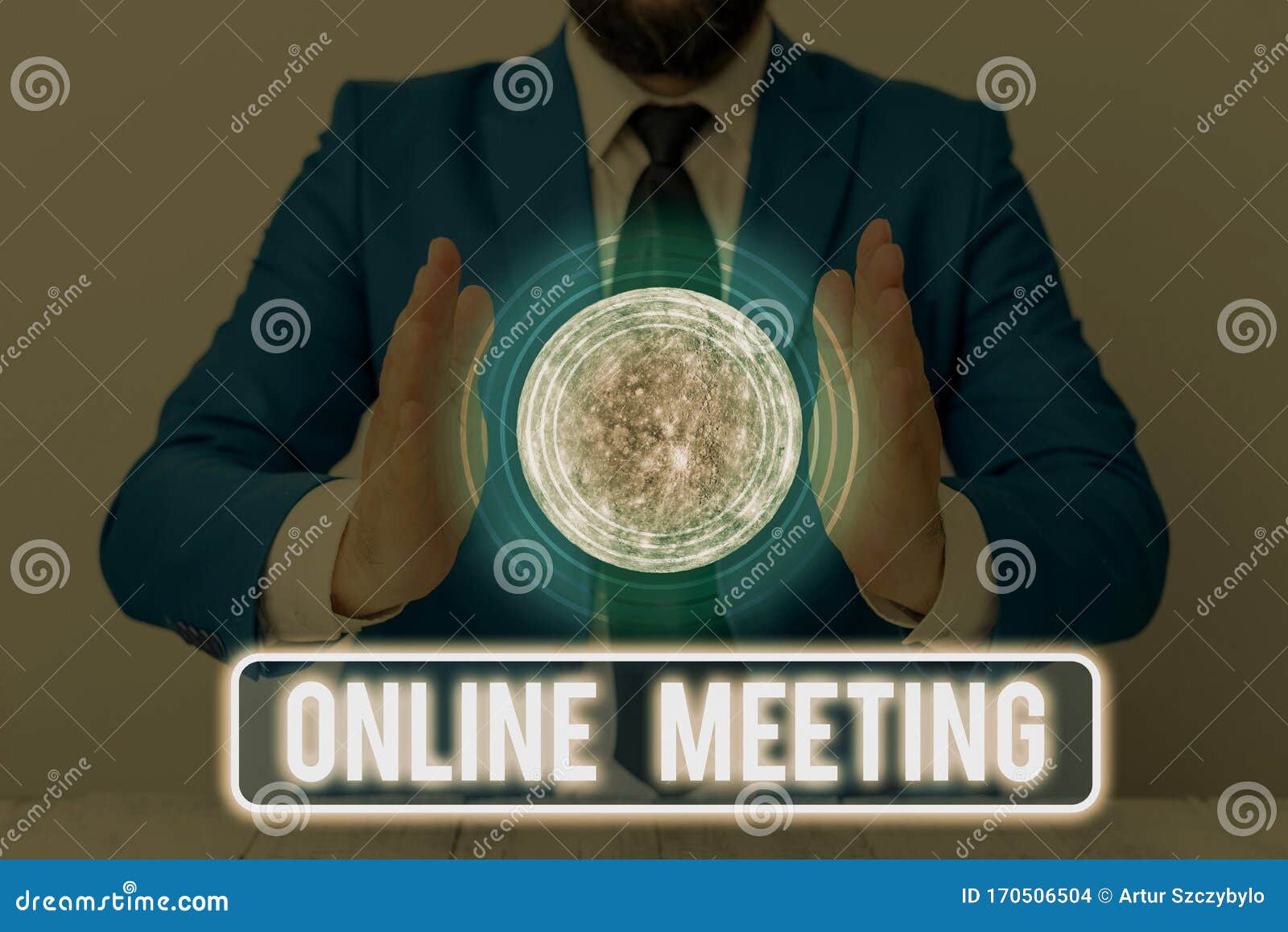 Text Sign Showing Online Meeting. Conceptual Photo a Meeting that Takes ... Text Sign Showing Online Meeting. Conceptual Photo a Meeting that Takes ...