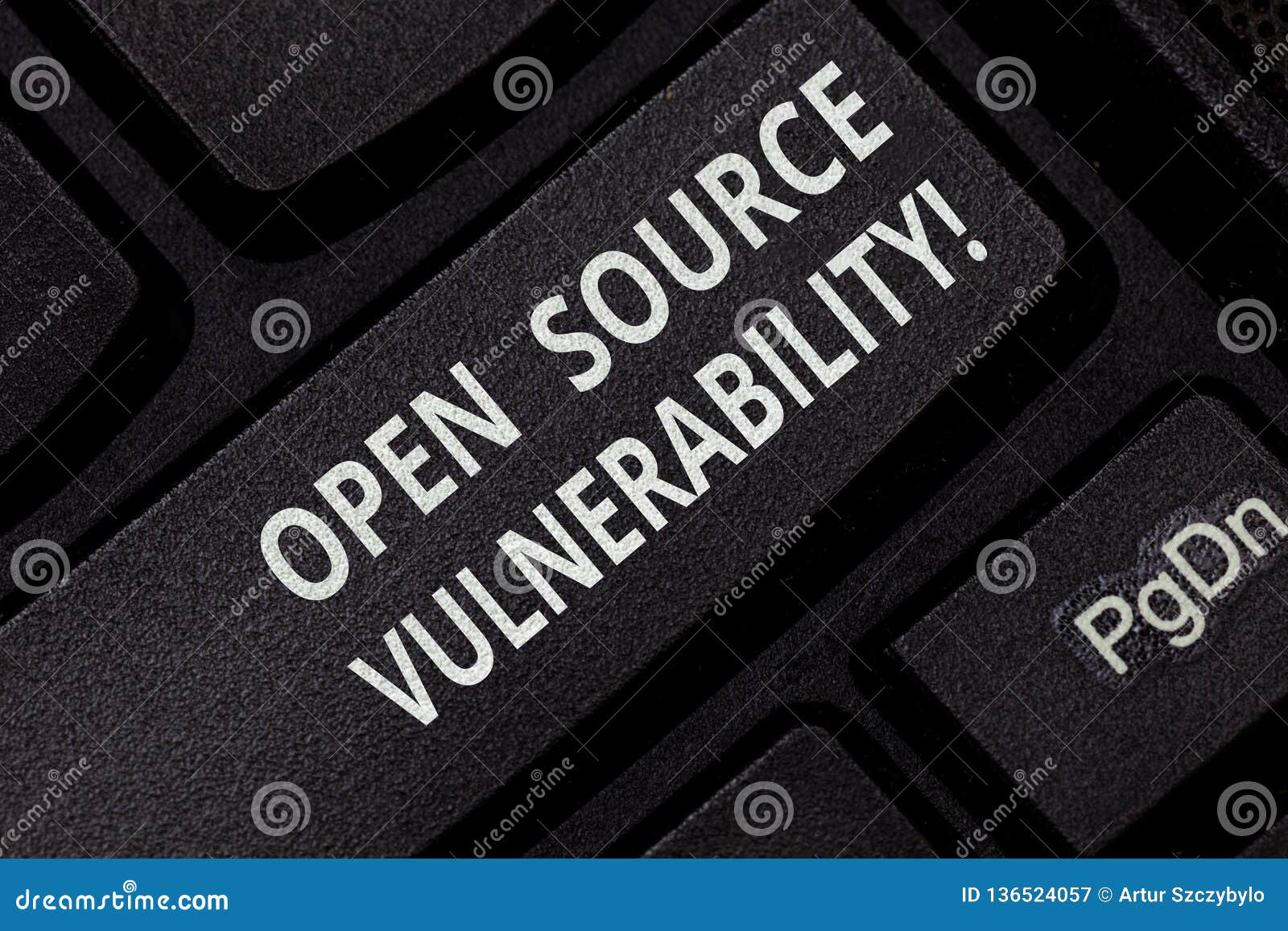 Text Sign Showing Open Source Vulnerability Conceptual Photo Publicized Exploits Are Open To