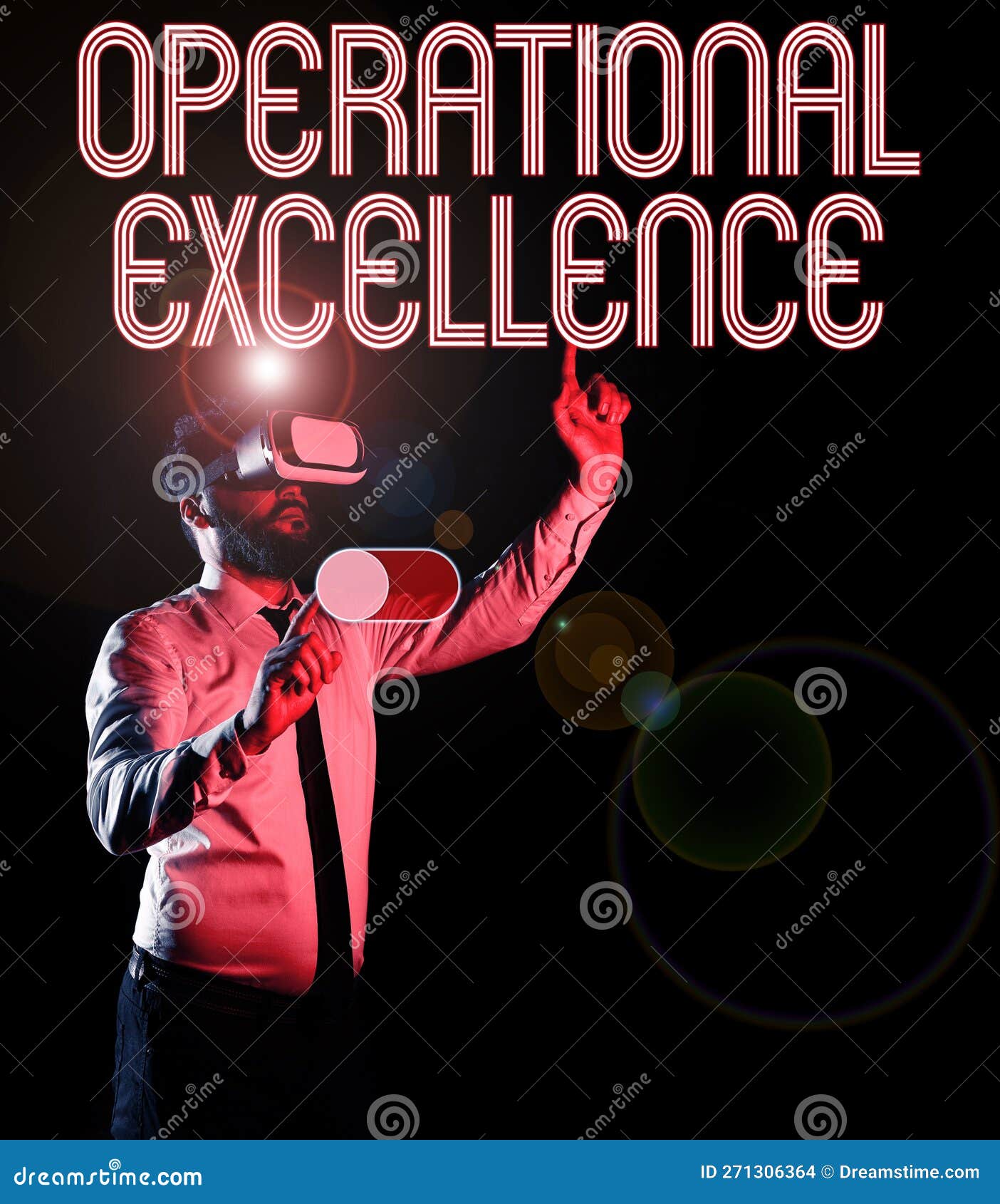 Conceptual Display Operational Excellence. Business Concept Software ...